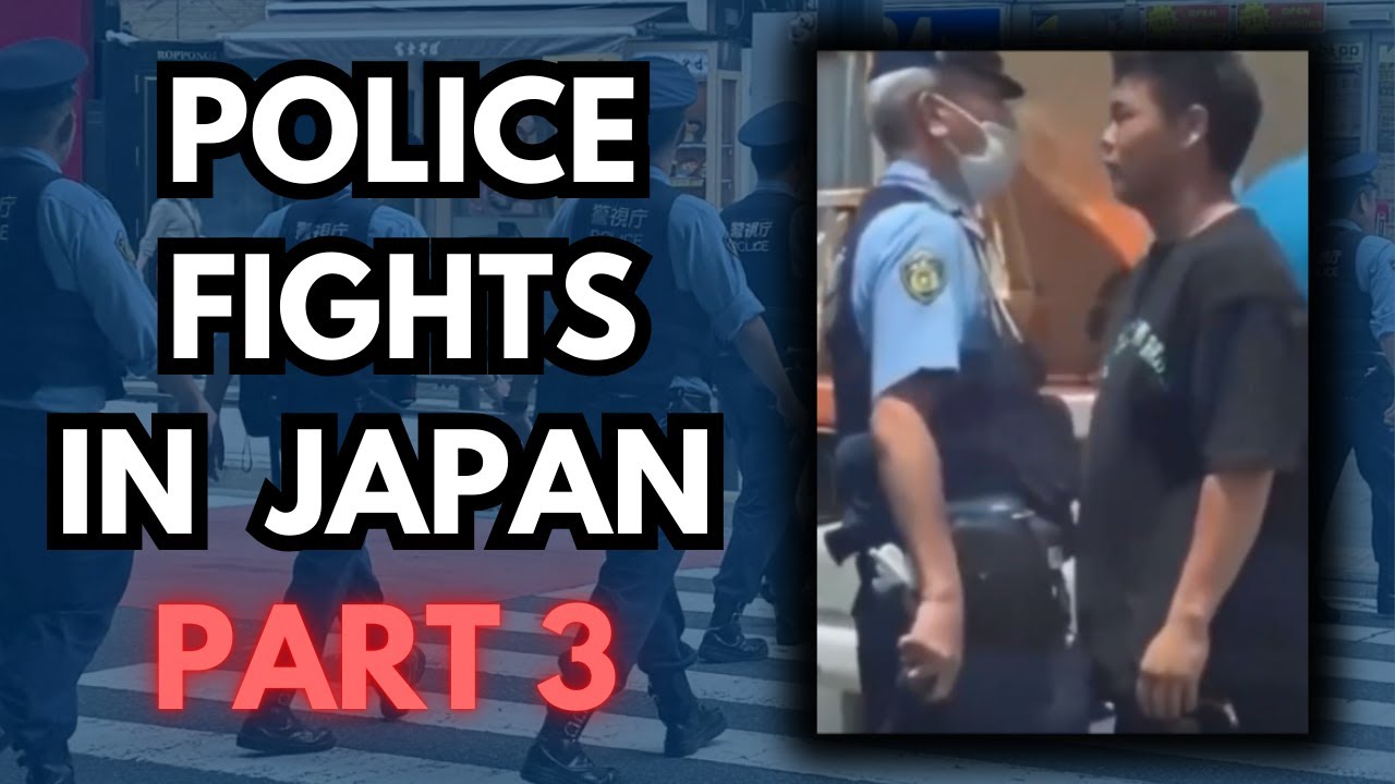 Police Fights In Japan Part 3 - YouTube