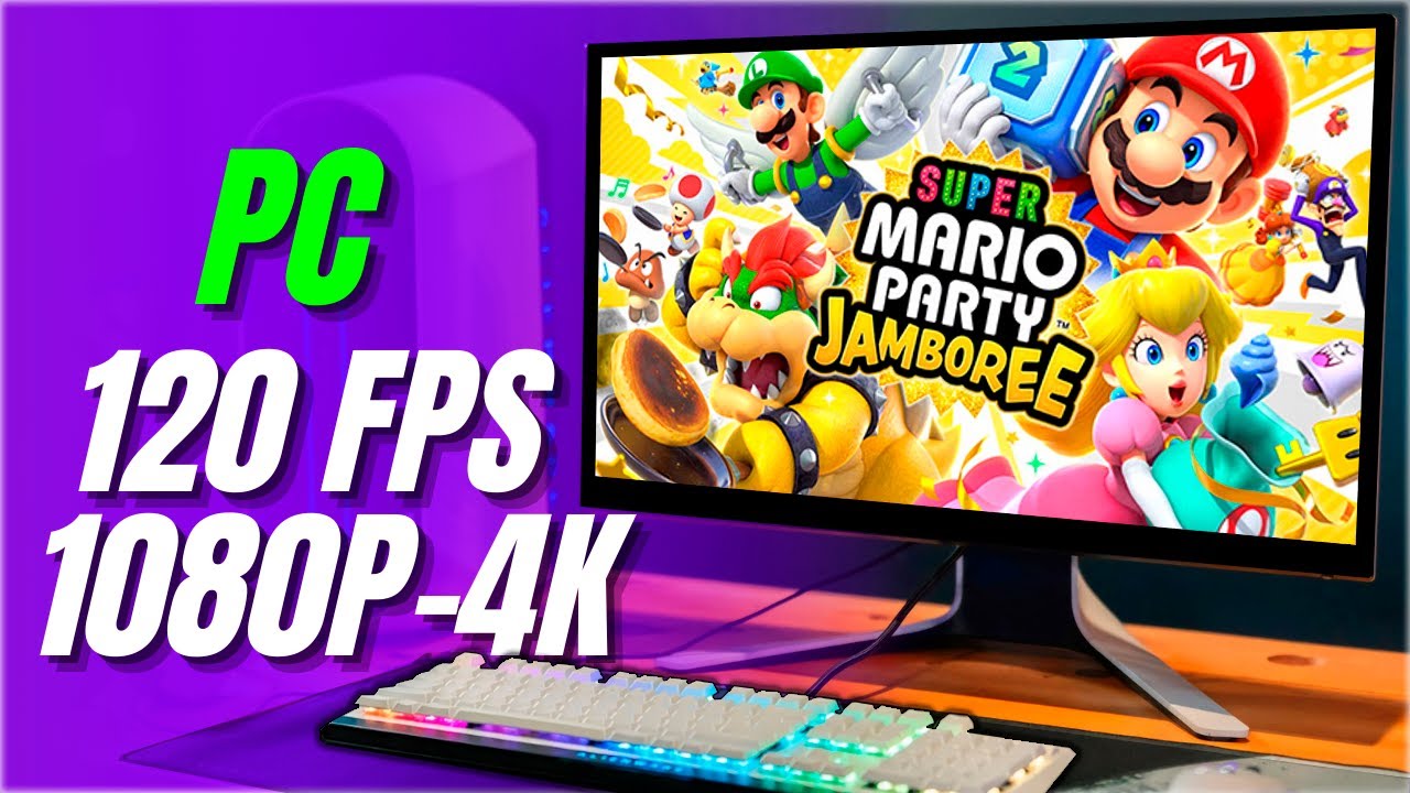 Super Mario Party Jamboree en PC🥒Como JUGAR y CONFIGURAR 🥒+MODS Yuzu ...