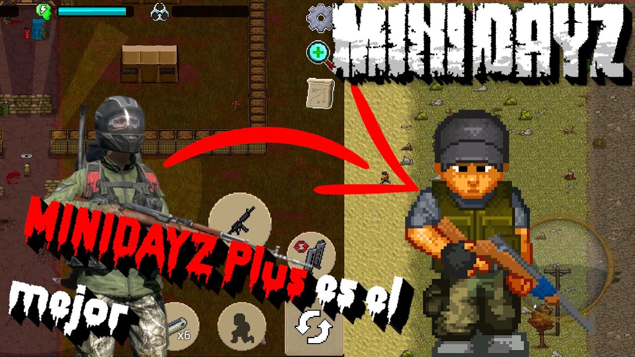 Esta es la mejor version de DAYZ para Android Movil // MINIDAYZ Plus en ...