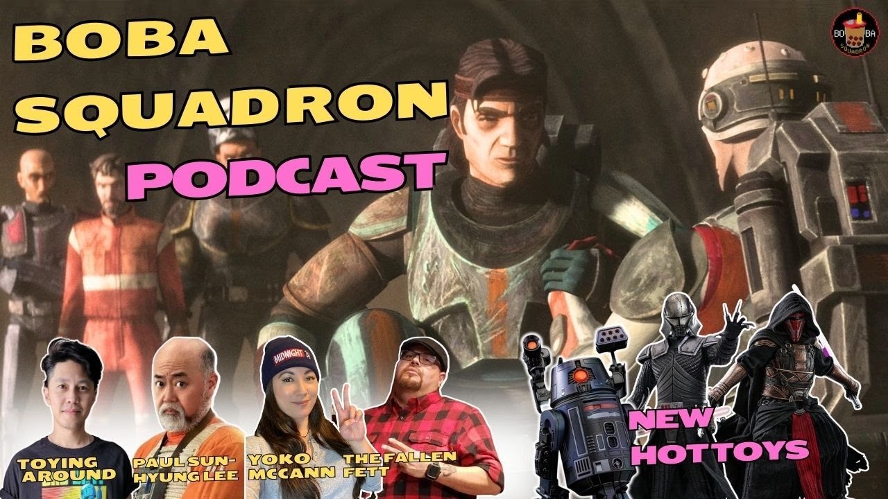 Star Wars Hot Toys revealed! The Bad Batch S3E13 - Boba Squadron ...