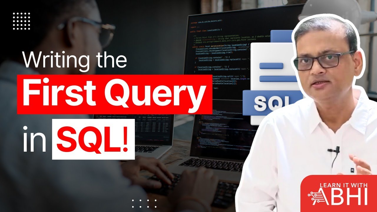 Writing Your First Sql Query Sql Tutorial Part I Youtube 8082