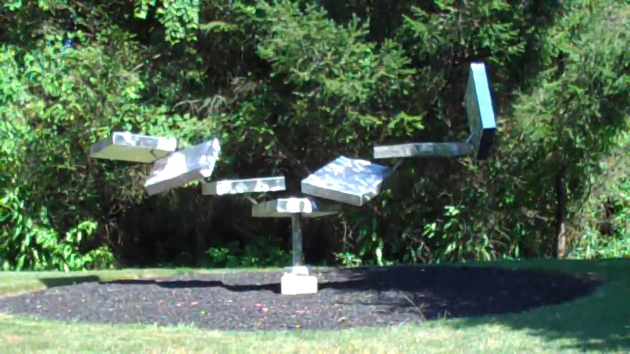 George Rickey , Horizontal Column of Seven Squares , Stainless Steel ...