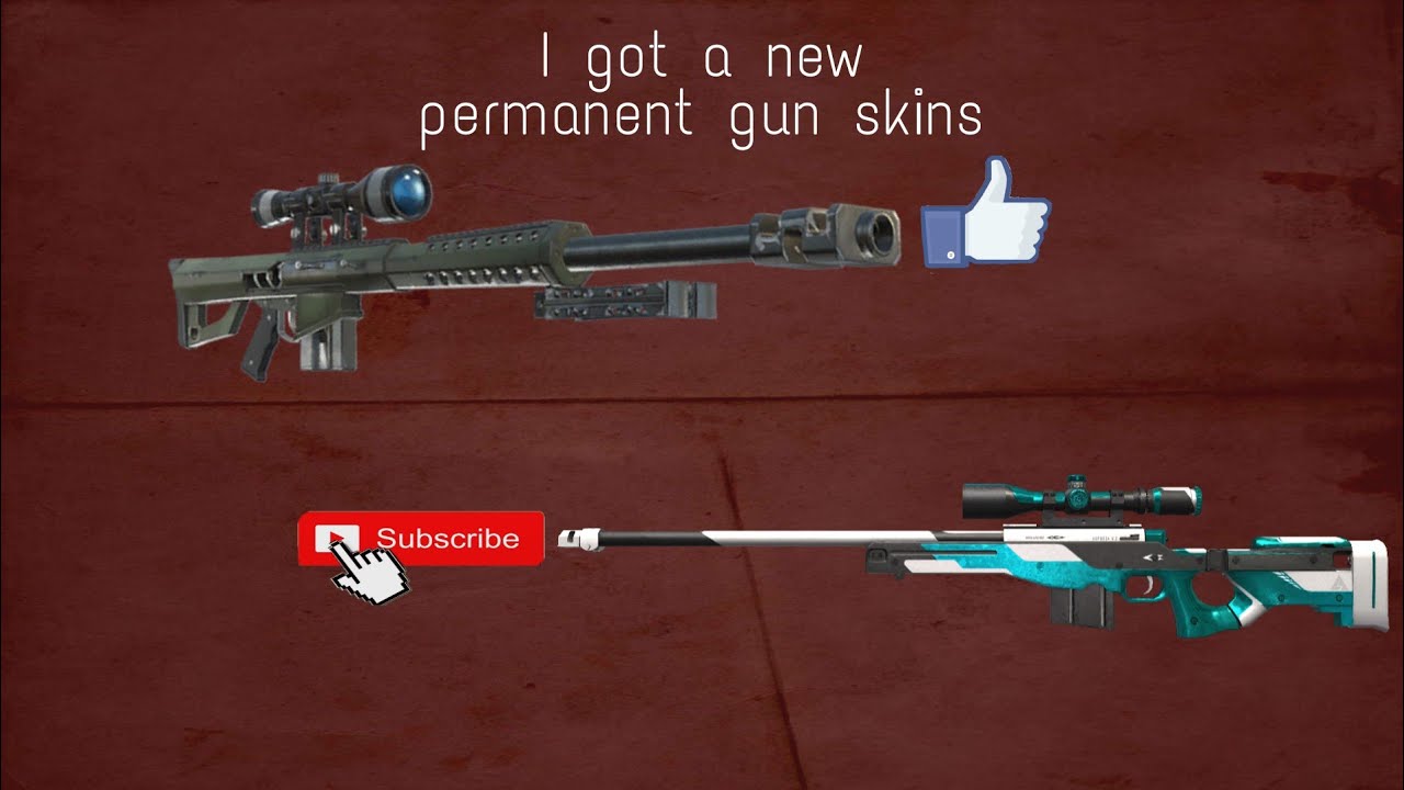 I got a new permanent gun skins - YouTube