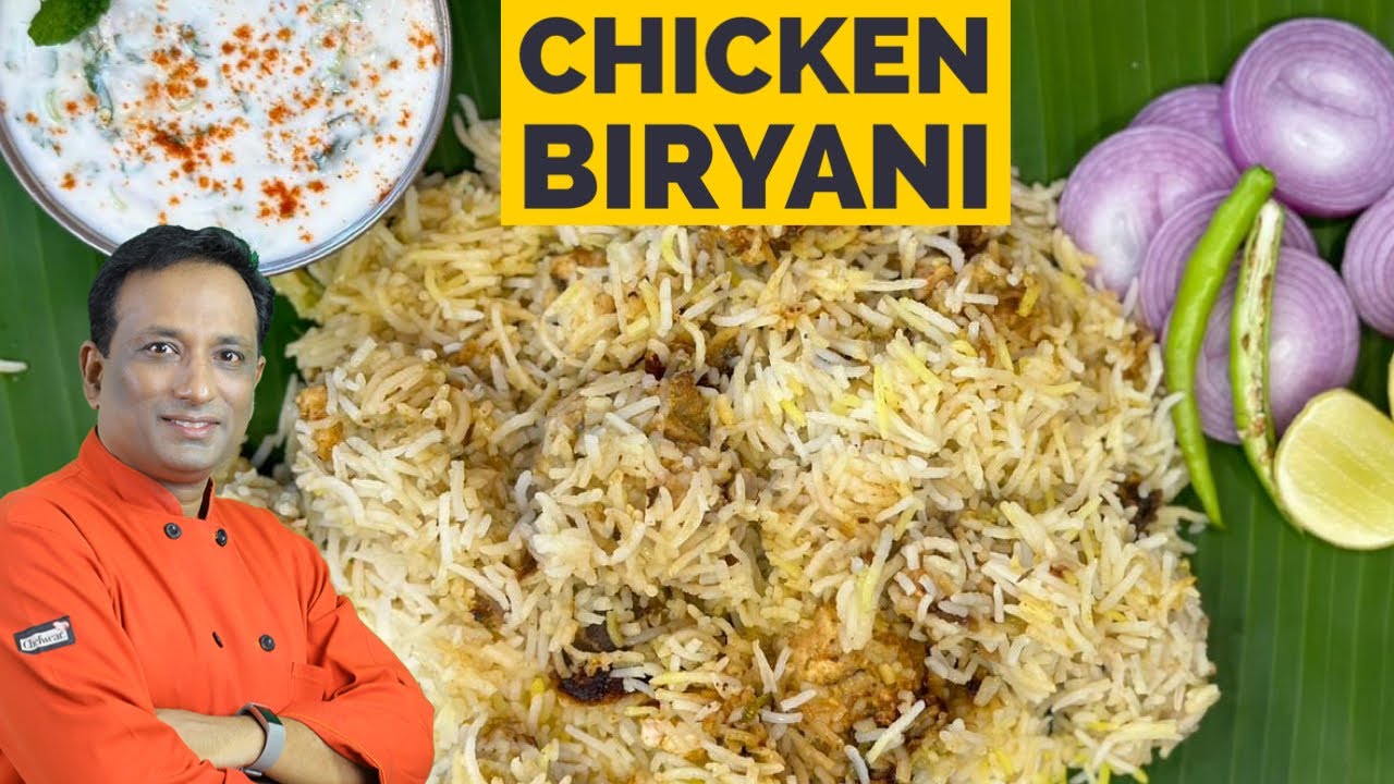 Chilli Chicken Biryani - Kaju Mirchi Chicken Biryani - YouTube