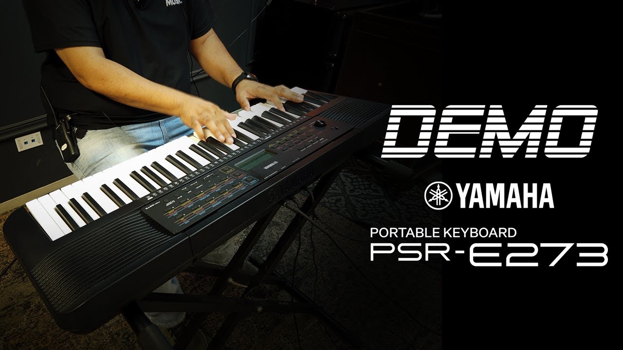 Teclado PSR-E273 de Yamaha - DEMO - YouTube