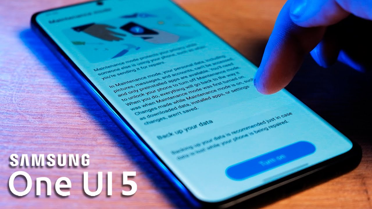NEW Maintenance Mode on Samsung Phones (One Ui 5 Update) - YouTube