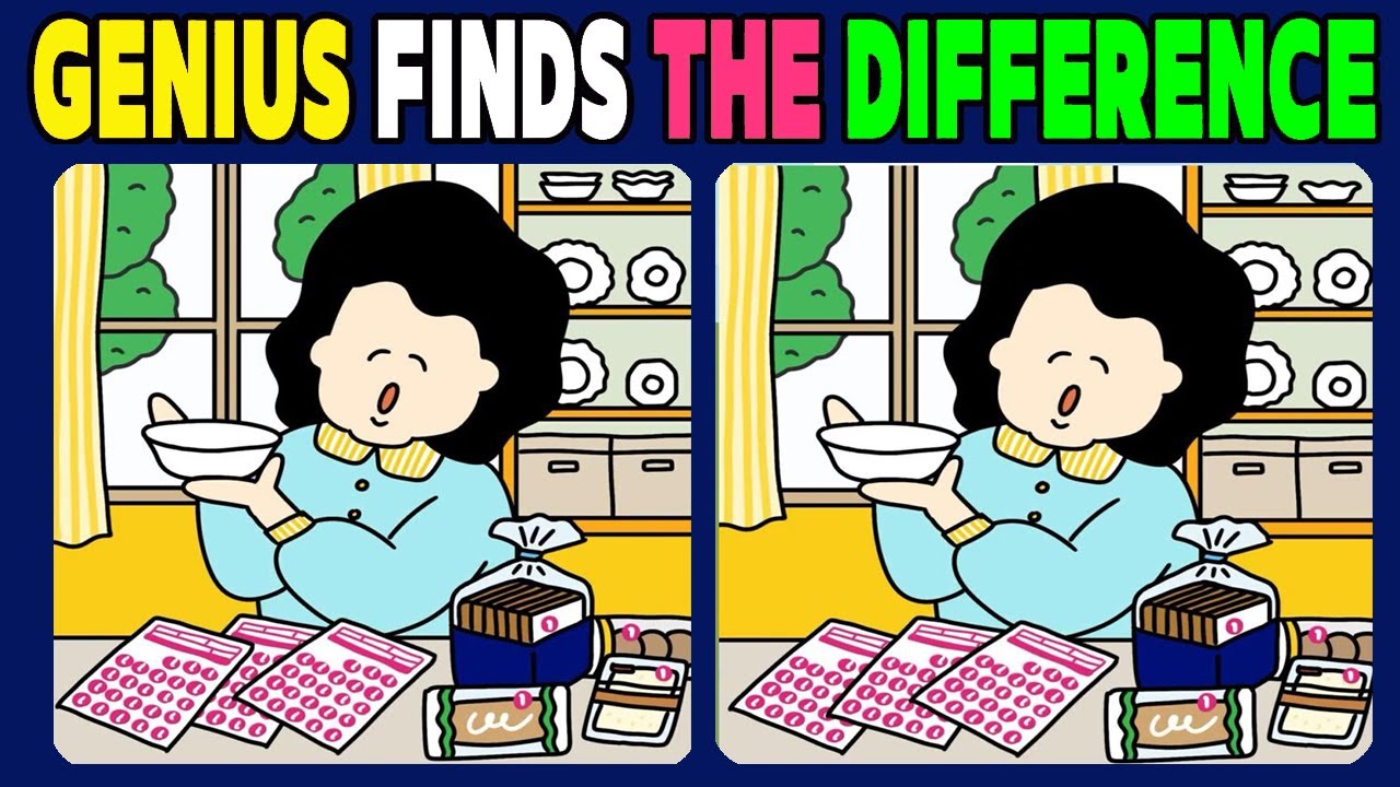Find the Difference: Genius Can Find All Differences 【Spot the ...