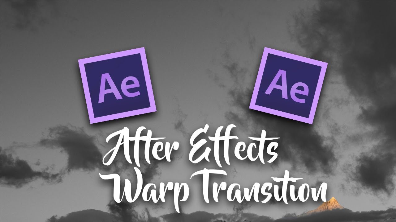 After Effects Tutorial - Warp Transition - YouTube