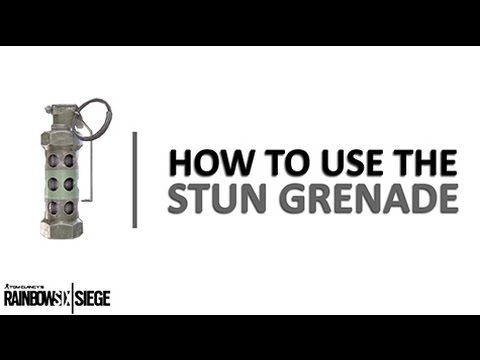 [ENGLISH] RAINBOW SIX SIEGE - Pro Tips: Stun Grenade Tutorial