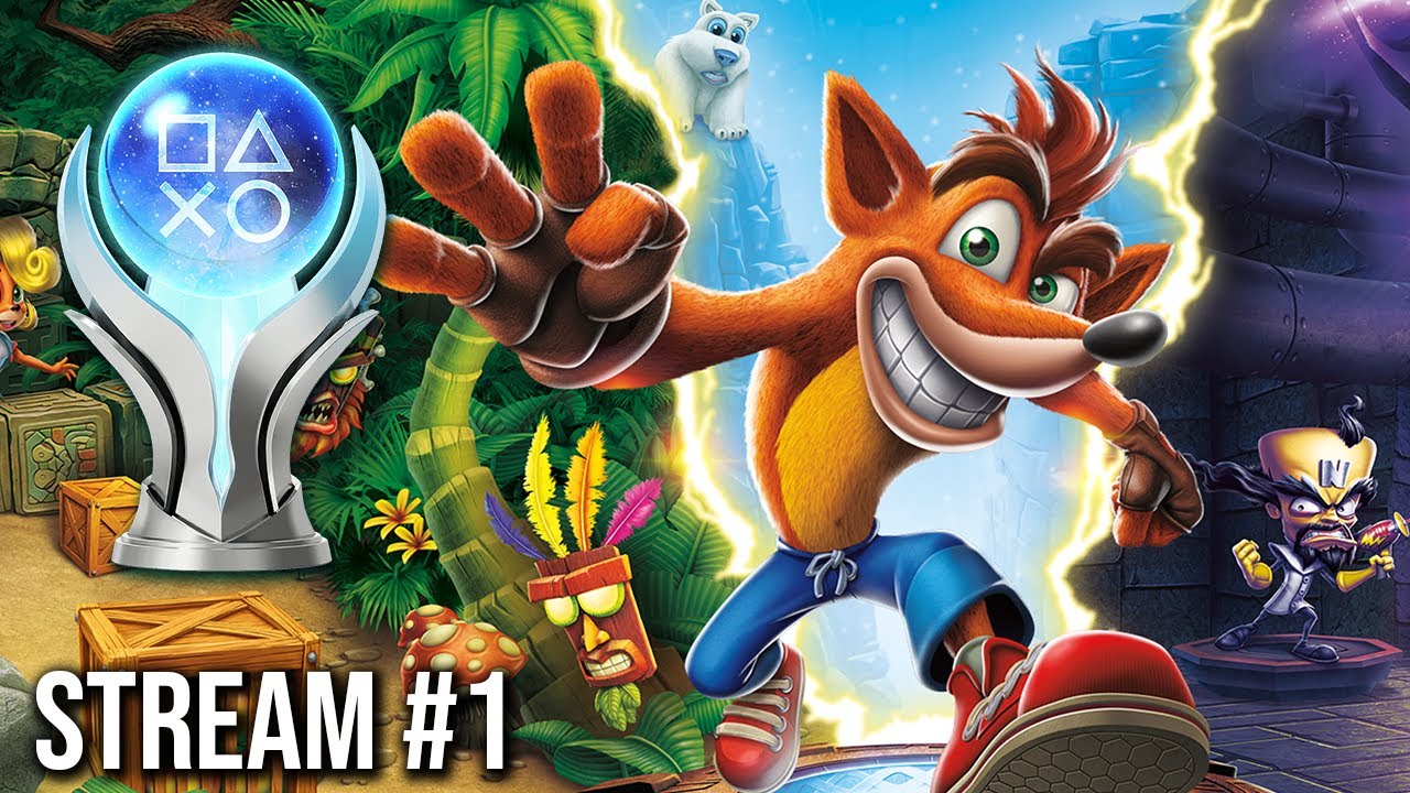 LIVE Crash Bandicoot 2 Trophy Hunting #1 - YouTube