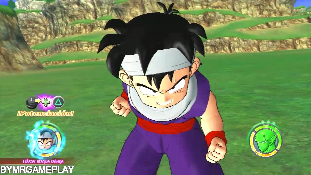 Dragon Ball: Raging Blast 2: Gohan Chico All Attacks - YouTube