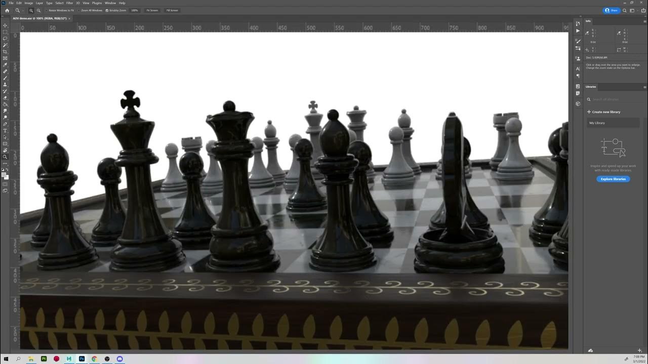 Maya Arnold Render Passes (AOV's) & Photoshop with ZDepth - YouTube