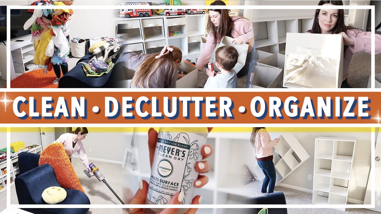 CLEAN, DECLUTTER & ORGANIZE WITH ME | motivation to transform the ...