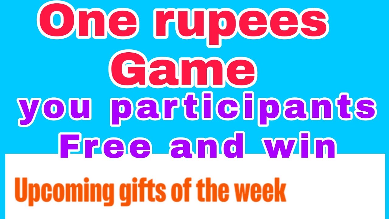 How to Earn money one rupees Game ] online one rupees Game ] free ...