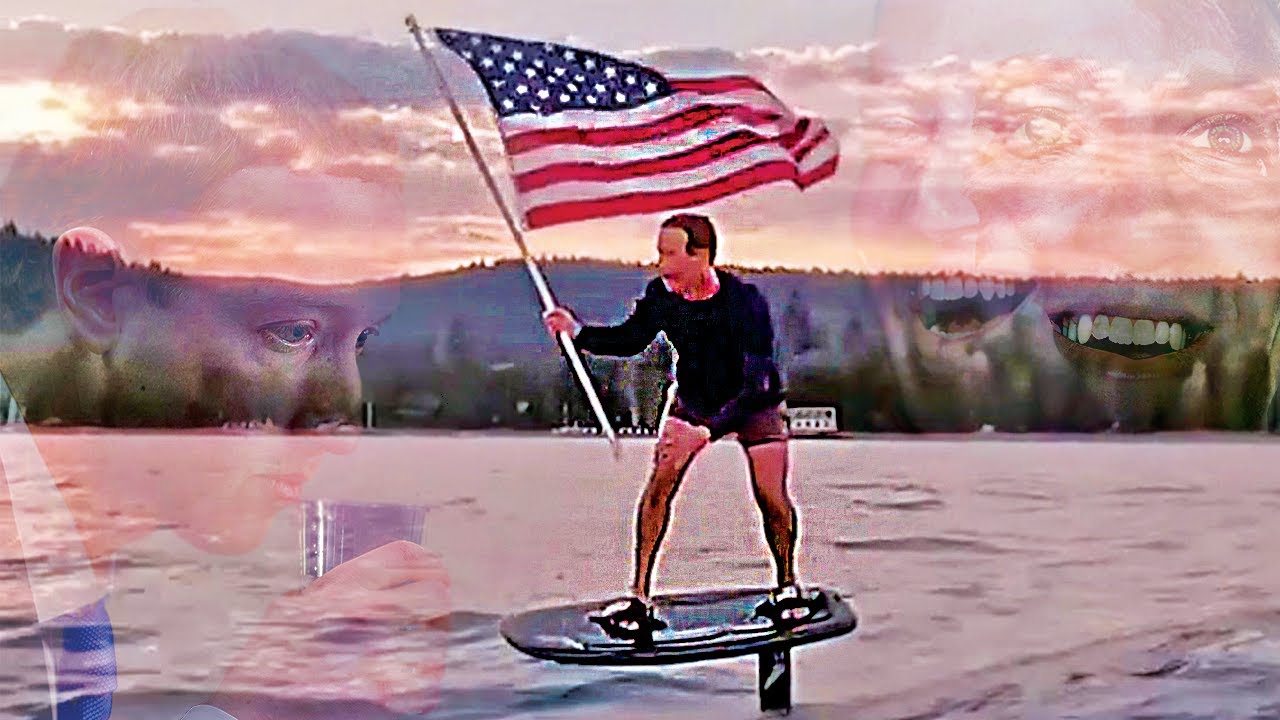 Mark Zuckerberg surfs the July 4th waves - YouTube