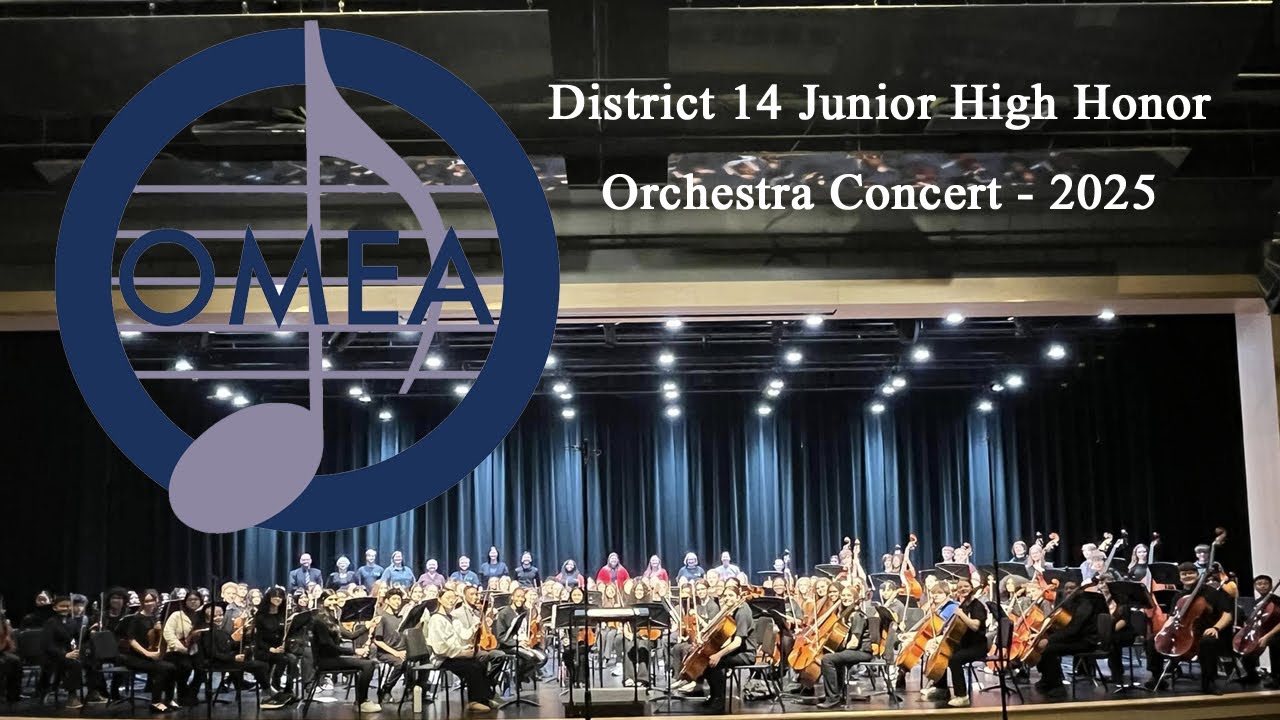 OMEA District 14 Junior High Honor Orchestra 2025 - YouTube