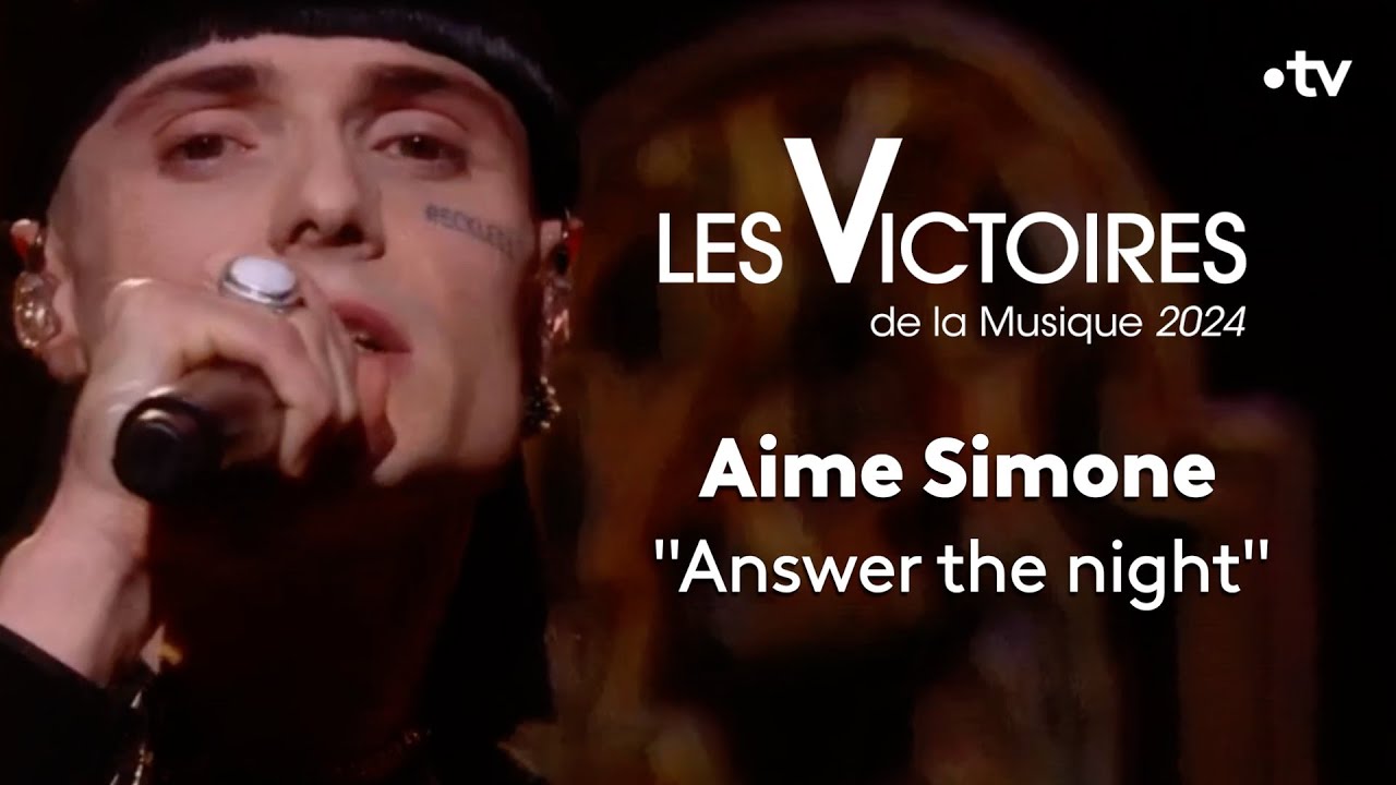 Aime Simone - Answer the night (Live Victoires 2024) - YouTube