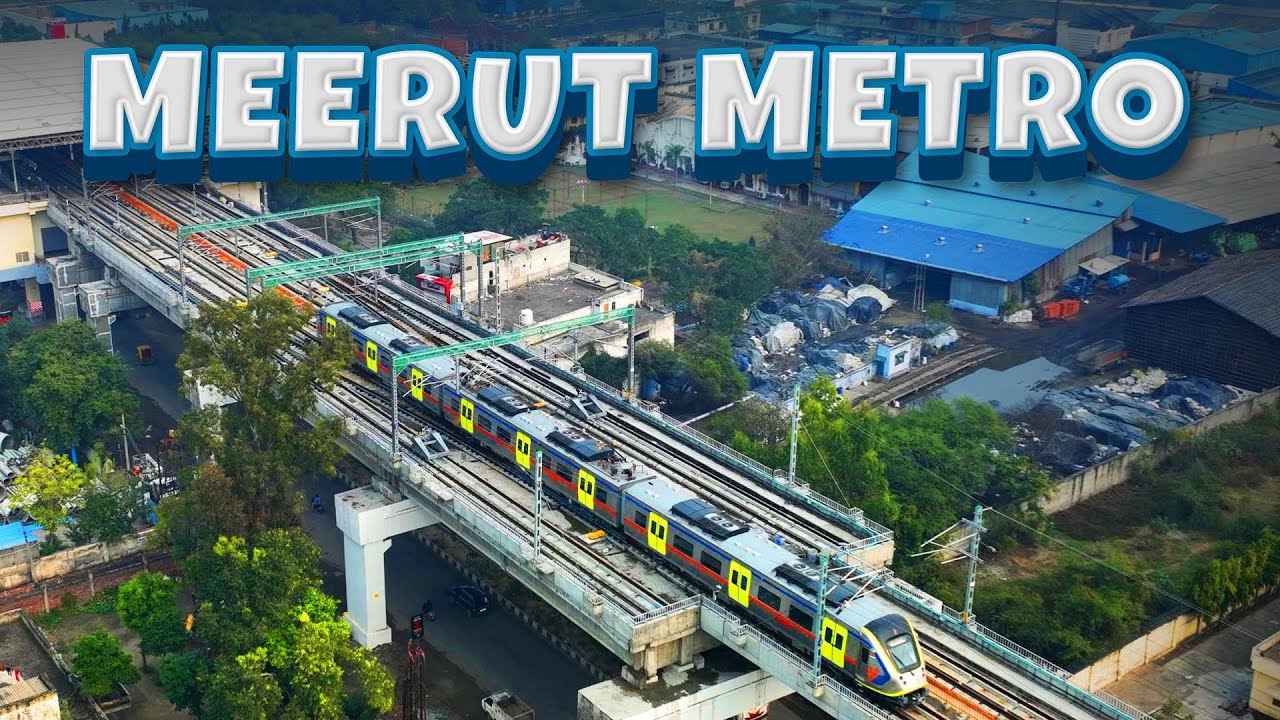 The Rising of Meerut Metro | First Look | Meerut Metro Trial Run - YouTube
