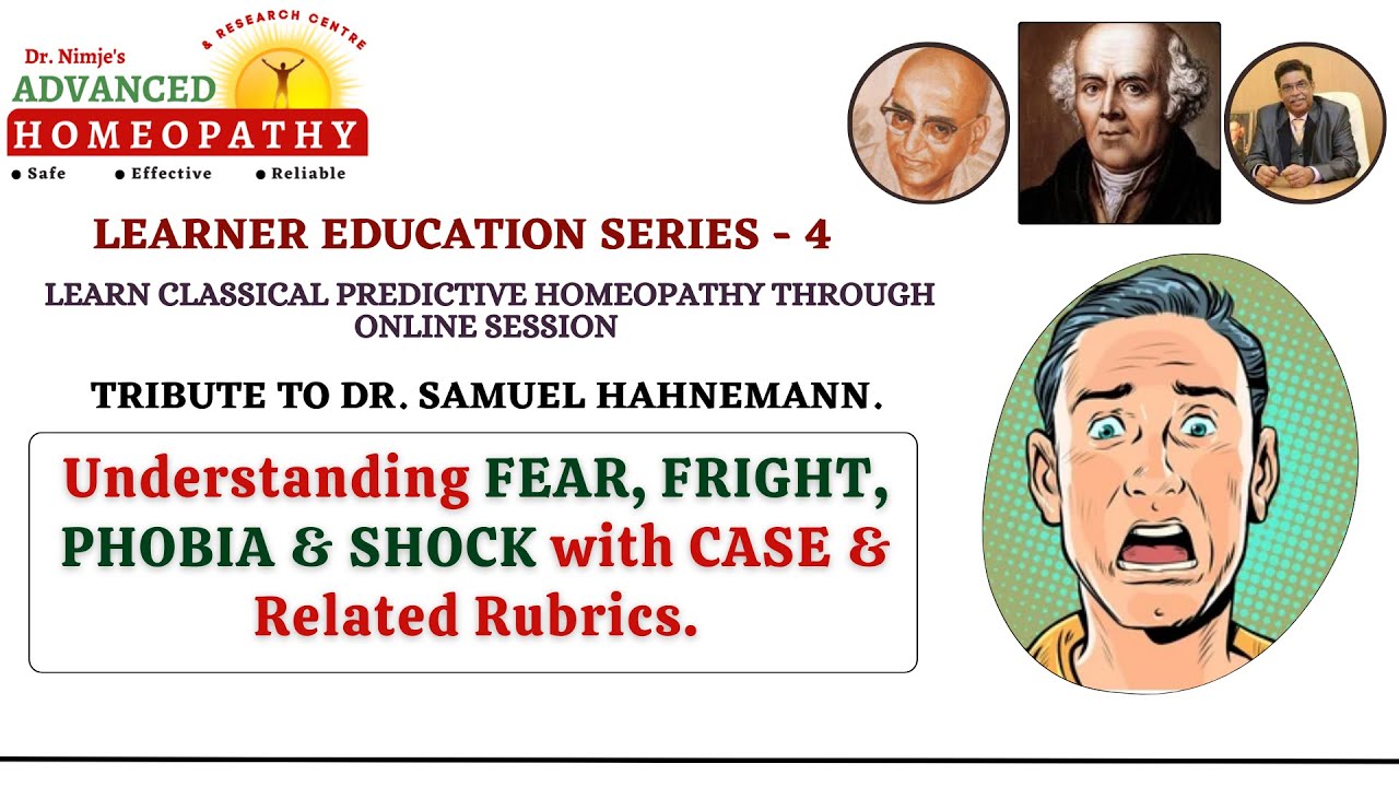 FEAR, FRIGHT, PHOBIA & SHOCK with Case and Related Rubrics - YouTube