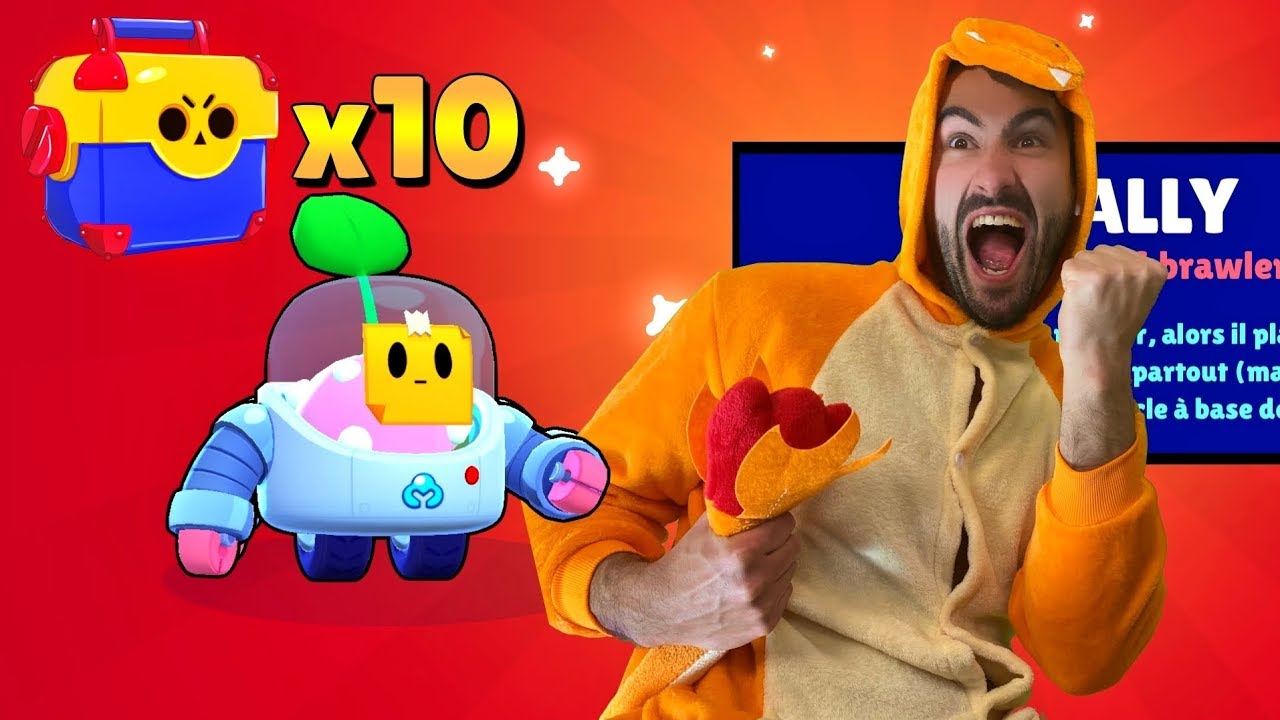 PACK OPENING WALLY BRAWL STARS NOUVEAU BRAWLER WALLY PACK OPENING BRAWL ...