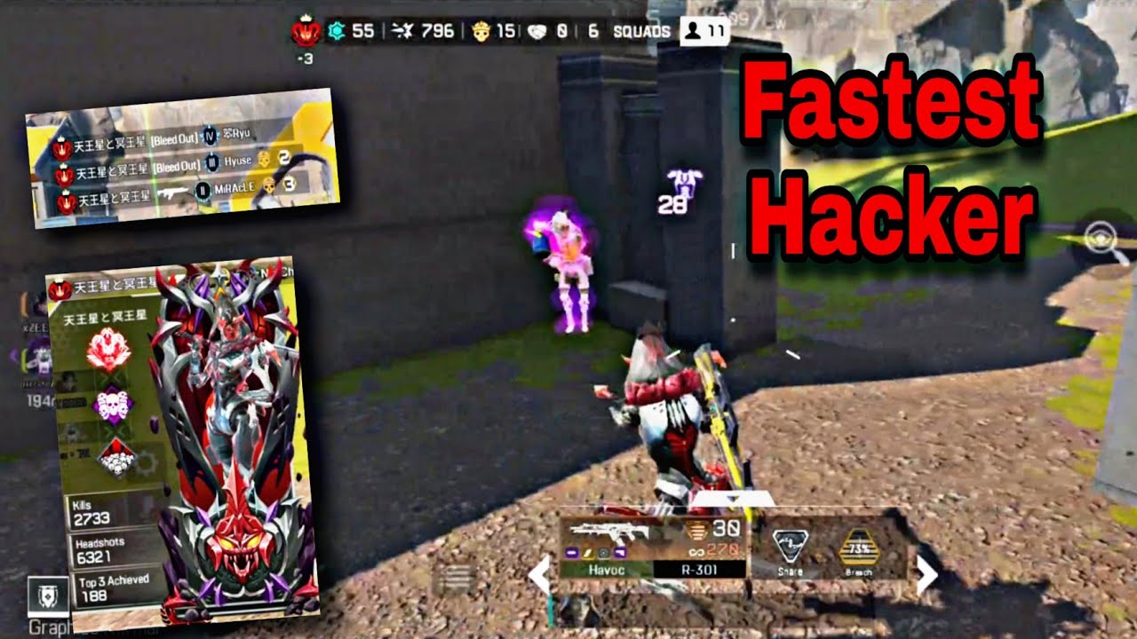 This Hacker hunting down every player in the lobby | Apex Legends ...