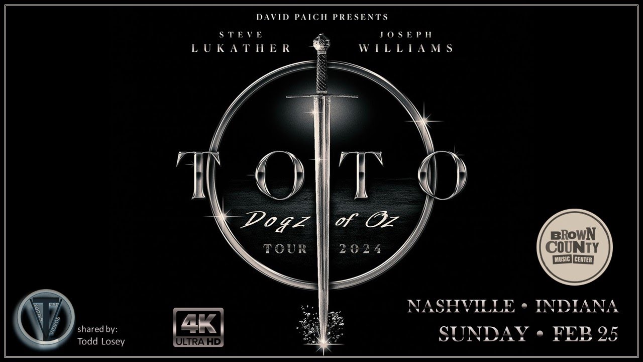 Toto - (Shannon Forrest Drum Solo) {4K} - Live - Nashville, IN - Brown ...