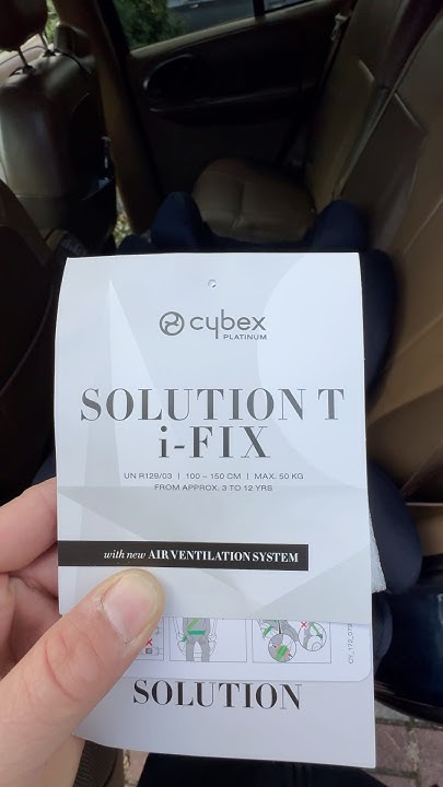Cybex solution T i- fix - YouTube