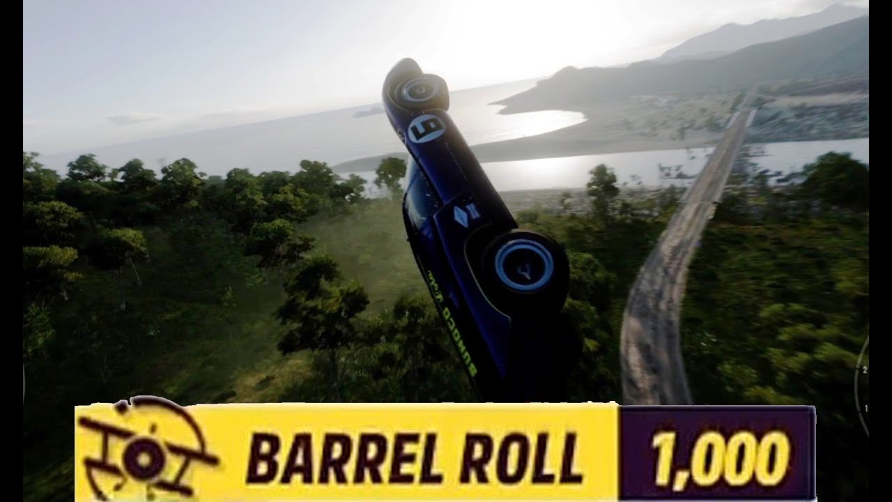Barrel Roll Stock vs Tuned 1969 Lola T70 #fh5 - YouTube