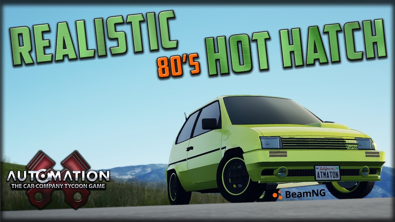 Building A 80's Hot Hatch! - Automation / Beamng - YouTube
