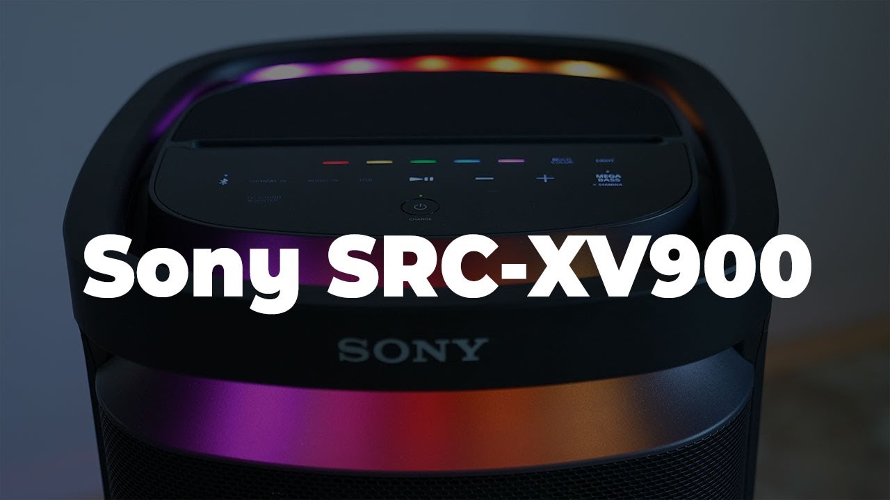 Sony SRS-XV900: Recenzja głośnika imprezowego - YouTube