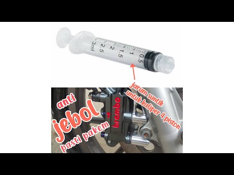 cara mudah memperbaiki kaliper 4 piston#modifikasi #kaliper #tutorial