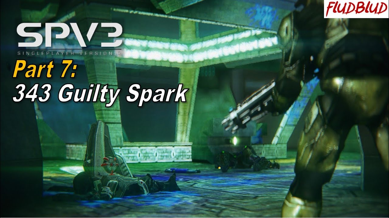 Halo SPV3.3 Walkthrough Part 7: 343 Guilty Spark - YouTube