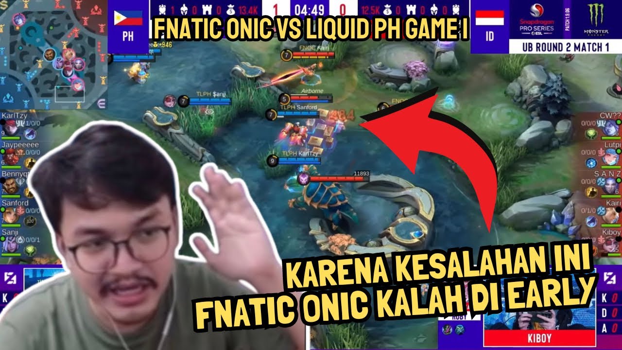 Analisa Ade Setiawan Fnatic Onic vs Liquid PH Playoff ESL MLBB 2024 ...