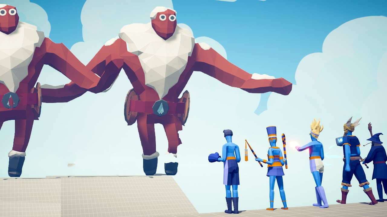 2x ICE GIANTS vs EVERY FACTION - Totally Accurate Battle Simulator TABS ...
