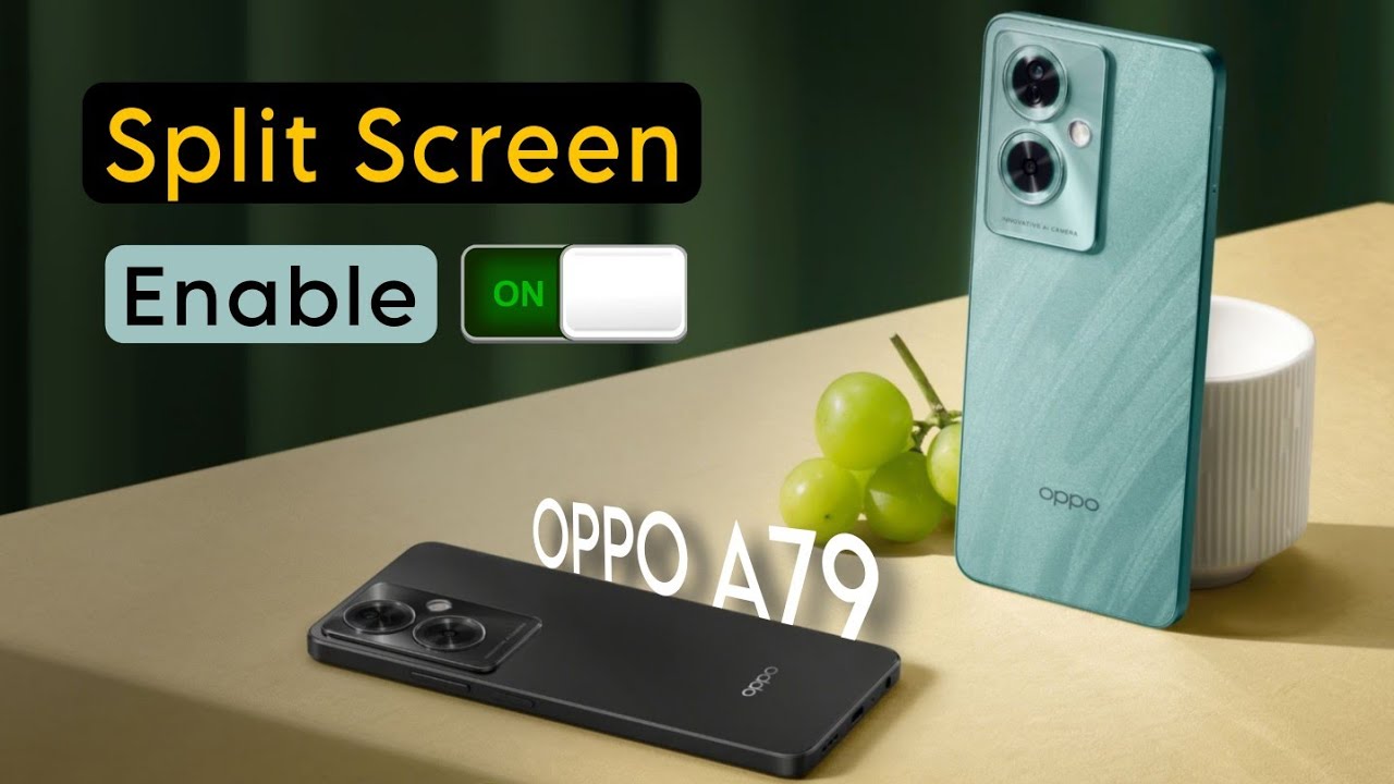 How to Split Screen in Oppo A79 5G | OPPO A79 me Dual Screen Kaise Kare ...