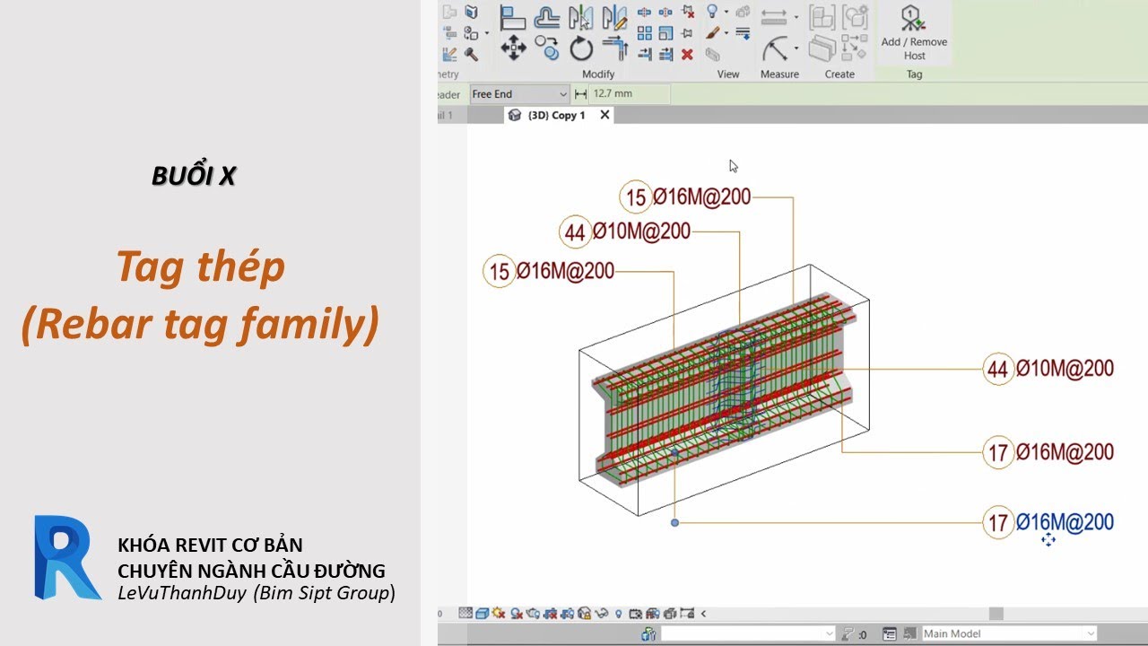 REVIT CẦU ĐƯỜNG: HƯỚNG DẪN TAG THÉP (REBAR TAG ANNOTATION FAMILY) - YouTube