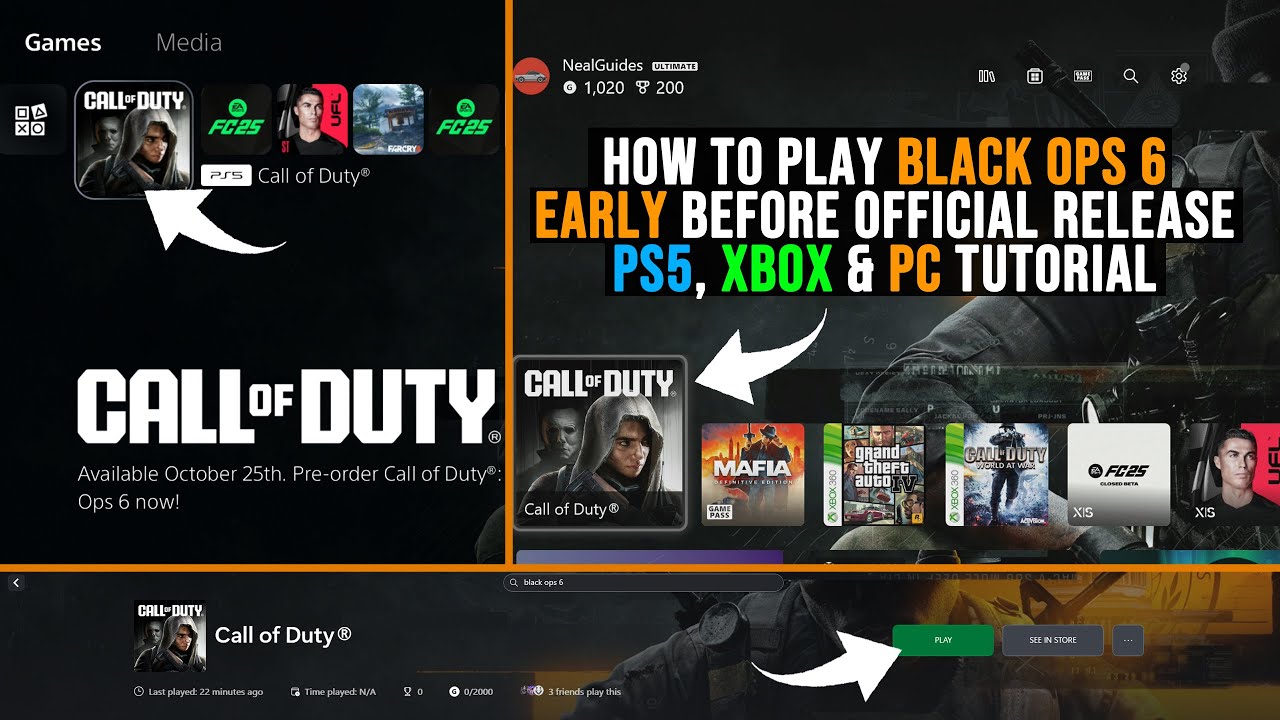 How To Play Black Ops 6 EARLY (GLITCH) BEFORE Official Release EARLY ...