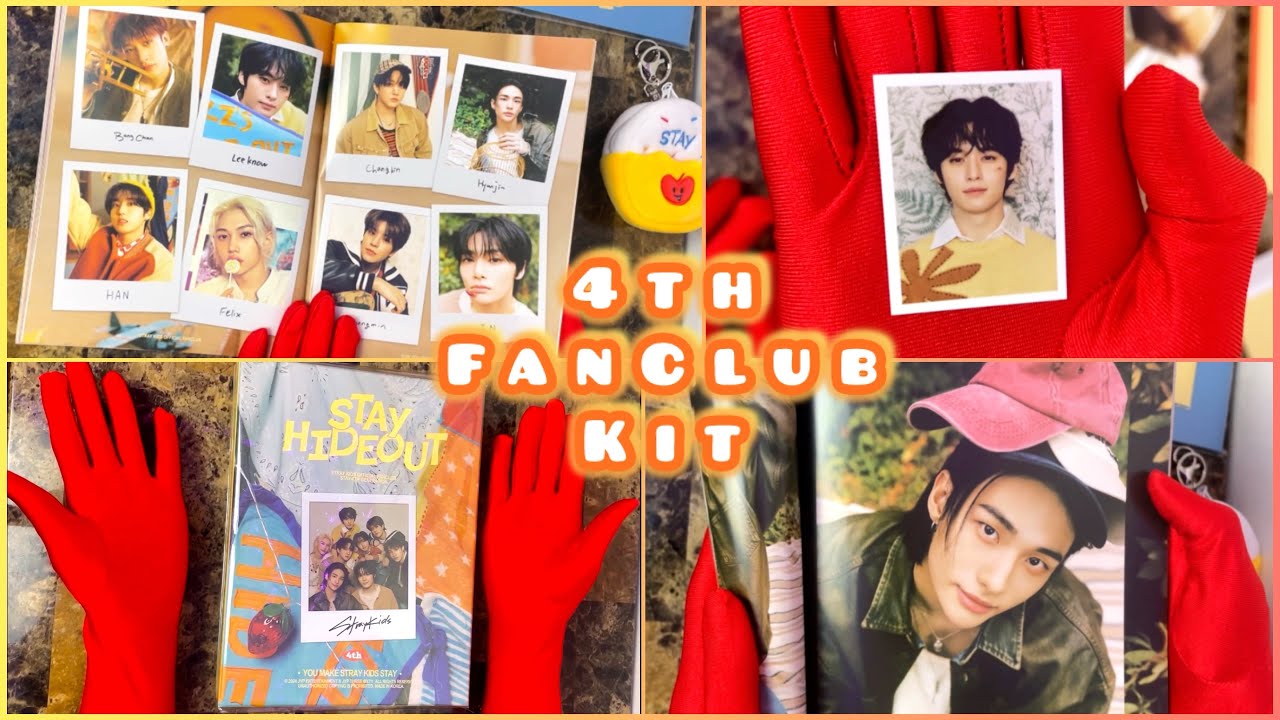 Stray Kids 4th Fan Club Kit: Stay Hideout Unboxing ♥️ - YouTube
