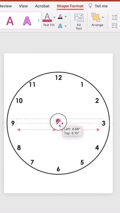 Making an analog clock from scratch (printable) #elementarymath #mathresources #powerpoint # ...