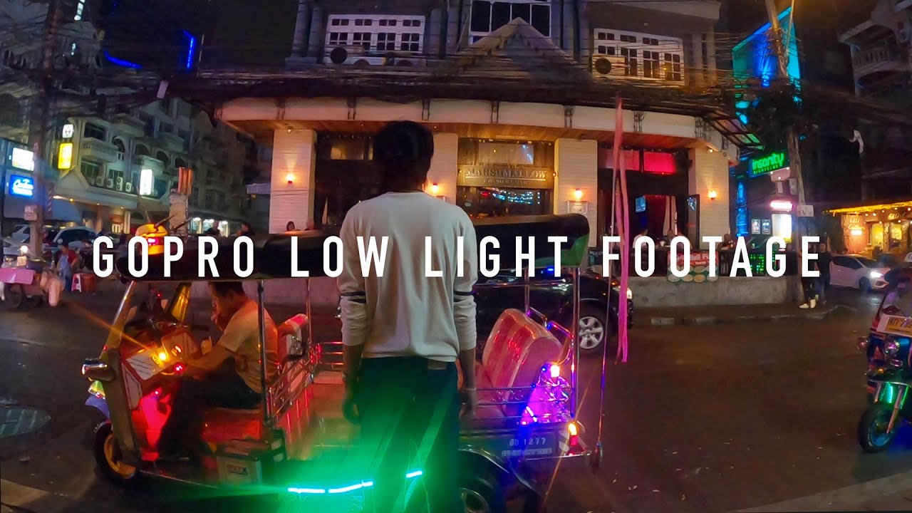 GoPro Hero8 Black Low Light Test Footage | RehaAlev - YouTube