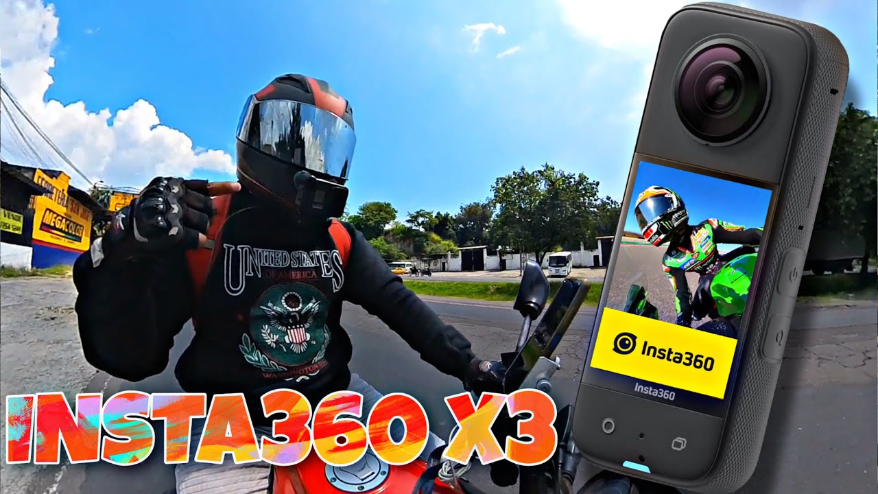 INSTA360 X3 la MEJOR CÁMARA para los MOTOVLOGS - YouTube