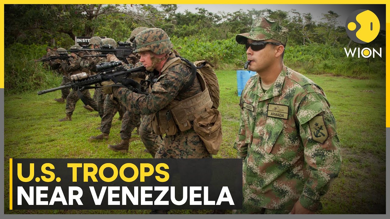 US-Venezuela Tensions: US Preparing A Military Staging Ground Near ...