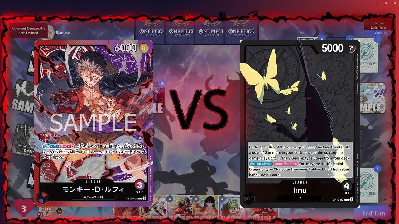 OPTCG-PROJECT RAFTEL - RED PURPLE LUFFY - YouTube