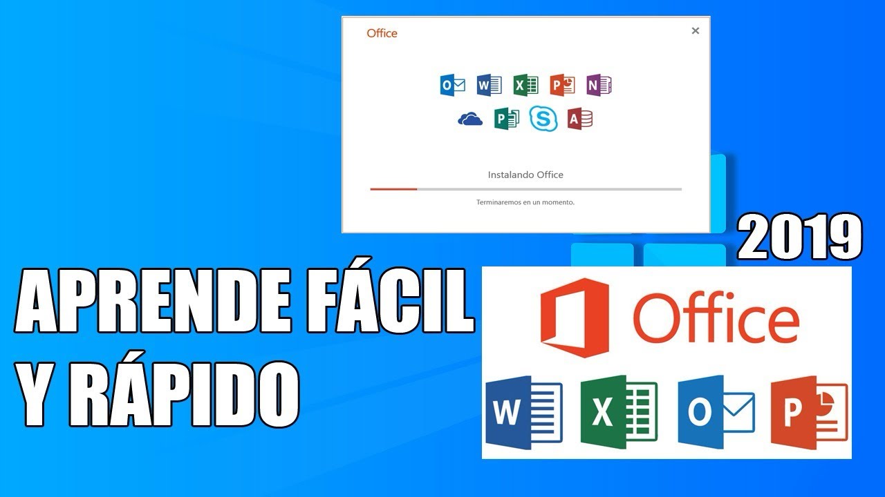 Aprende a instalar OFFICE 2019 en menos de 5 minutos 2025 FÁCIL - YouTube