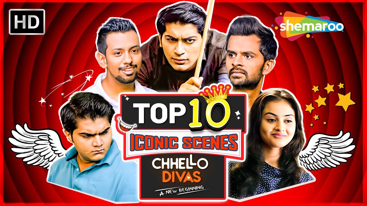 TOP 10 ICONIC SCENES | Chhello Divas | Comedy Movie | Malhar Thakar ...