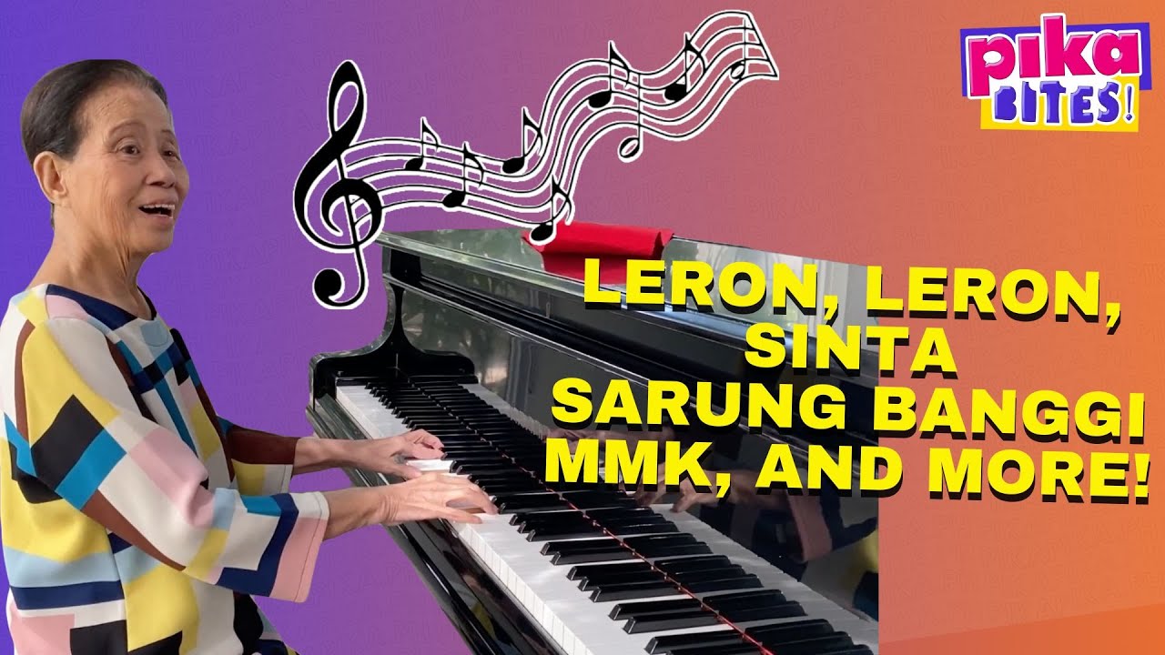 Mother Lily's piano medley of classic Pinoy songs - YouTube