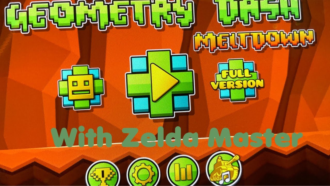 Geometry Dash With Zelda Master - YouTube