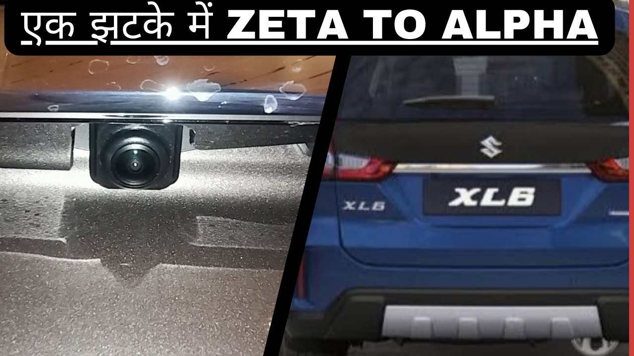 XL6 Zeta To Alpha modified camera | How to installation Xl6 zeta camera ...