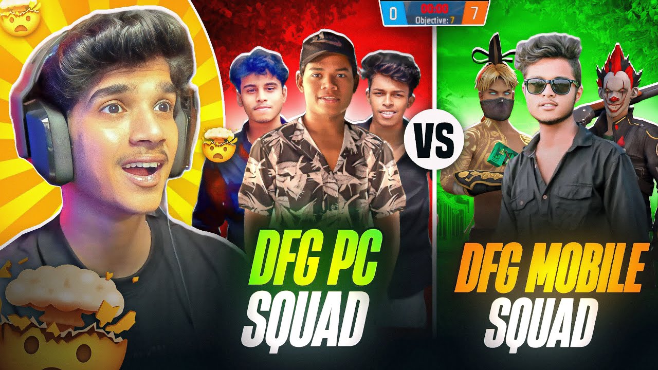 😨MAIN SQUAD VS 🤬ANGRY CREATORS SQUAD | 4 VS 6🔥| HARDEST MATCH🏆| FREE FIRE IN TELUGU #dfg # ...