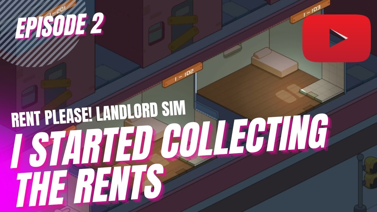 I started collecting the rents | Rent Please! Landlord Sim - YouTube